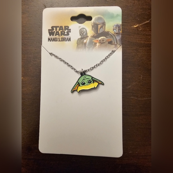 Disney | Jewelry | Disney Star Wars Grogu Necklace | Poshmark